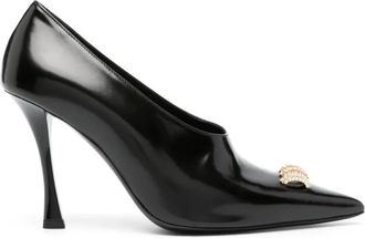 Givenchy Hohe Schuhe - Crystal-Embellished Pointed Pumps - Gr. 36 (EU) - in Schwarz - f&uuml;r Damen