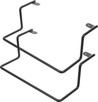 BESPORTBLE NOLITOY Matratzen Rutschstopper 2 St&uuml;ck aus Robustem Metall Anti Rutsch Matratzenhalter f&uuml;r Bettgestelle Praktische Befestigungselemente f&uuml;r Zuhause u