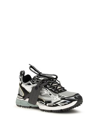 Off-white Womens Be Right Back Sneakers Light Grey - Black