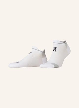 On Laufsocken Performance Run Sock Low weiss