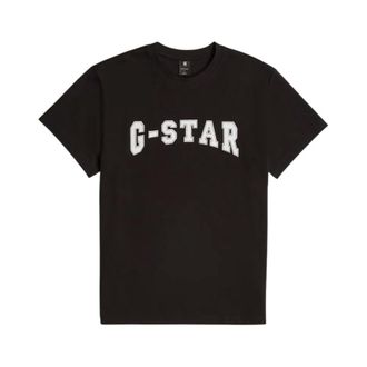 G-Star Homme, Tops, Noir, Taille: XL T-shirt avec logo graphique