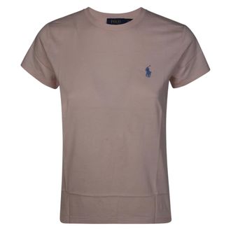 Polo Ralph Lauren Femme, Tops, Rose, Taille: 40 FR T Shirt Mm Base