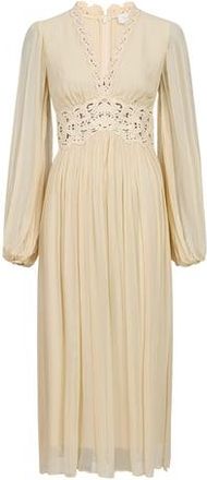 Zimmermann Robe pliss&eacute;e &agrave; manches bouffantes