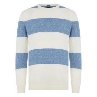 Fedeli Gestreifter Pullover - - Knitwear - Herren - Mehrfarbig - 2XL
