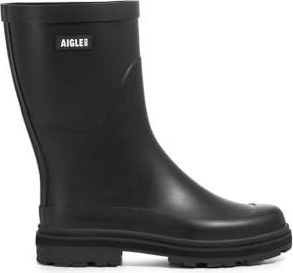 Aigle Femme Mid Rain Botte de Pluie, 9000 Black, 39 EU