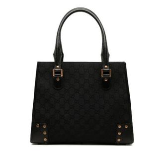 Gucci Pre-owned Canvas Tote - - Pre-owned - Damen - Schwarzk - ONE SIZE