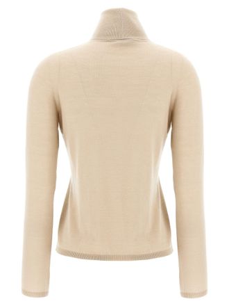 Max Mara Womens Beige Cashmere Cardigan Clothing
