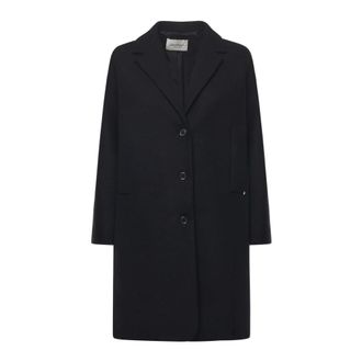 ottod'Ame Schwarzer Simona Mantel - - Coats - Damen - Schwarzk - M