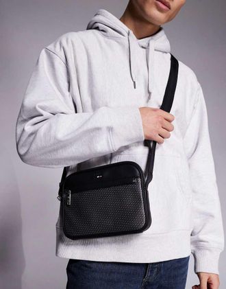 Boss Orange by Hugo Boss BOSS Black - Ray - Sac bandouli&egrave;re - Noir