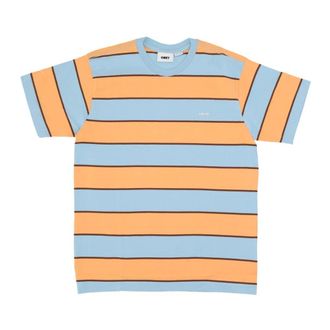 Obey Himmelblau Multi Ranking Tee - - Tops - Herren - Mehrfarbig - XL