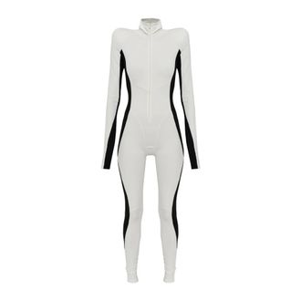 Dsquared2 Skiers Jersey Jumpsuit - - Jumpsuits & Playsuits - Damen - Wei&szlig; - XS