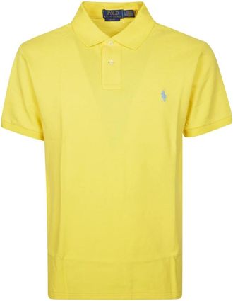 Polo Ralph Lauren Homme, Tops, Jaune, Taille: M Polo Coupe Slim