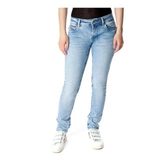 Pepe Jeans London Femme, Jeans, Bleu, Taille: W34 L34 New Brooke Slim Jeans