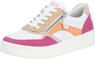Remonte Damen D0J01 Sneaker, weiß 84, 40 EU