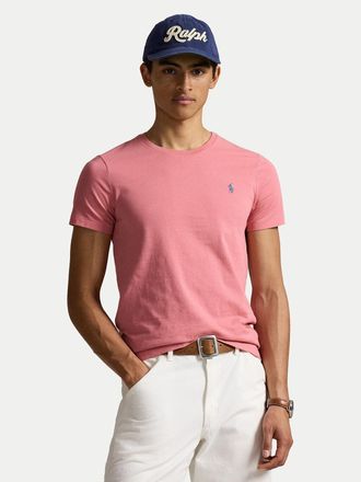 Polo Ralph Lauren T-Shirt 710671438433 Rosa Custom Slim Fit