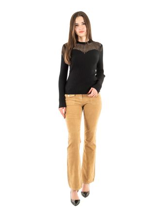 Morgan Damen 252-mamdo Pullover, Schwarz M, Large