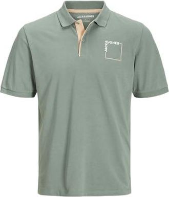 Jack & Jones Jjverner Polo SS, Iceberg Green, S Hommes