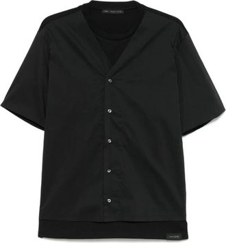 low brand Homme, Chemises, Noir, Taille: XL Short Sleeve Chemises
