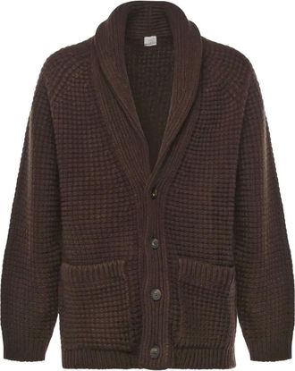 Eleventy cardigan à col v - Marron