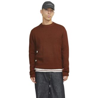 Jack & Jones Herren, Strickwaren, Braun, SGr&ouml;&szlig;e