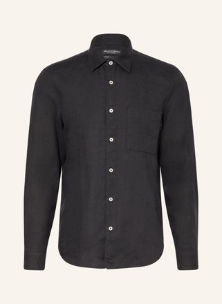 Marc O'Polo Marc Opolo Leinenhemd Regular Fit schwarz