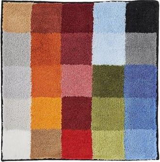 Kleine Wolke 8821148135 Cubetto Badteppich Polyacryl, Mehrfarbig, 60 x 60 xc3 cm