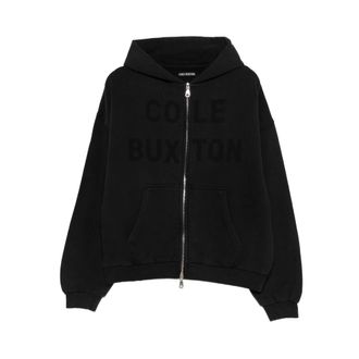 Cole Buxton Logo-print Zip-up Hoodie