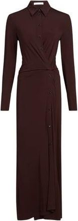 Helmut Lang Robe chemise torsad&eacute;e