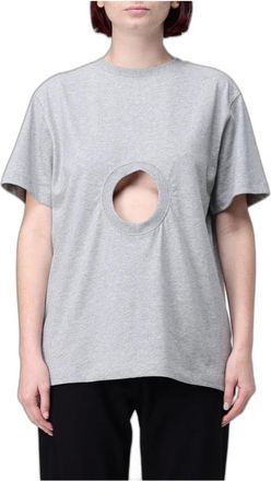 Coperni T-shirt Fen&ecirc;tre - Femme - Tops - Gris - Taille: 36 FR