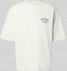 Review T-Shirt mit Label-Detail