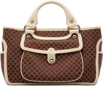 Celine Sac &agrave; main vintage Pre-owned - Femme - Pre-owned - Brun - Taille: ONE Size