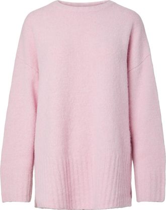 Pieces Pctina Ls O-Neck Knit Noos Bc