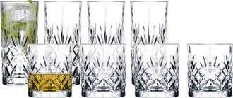 Lyngby Glas Melodia Whiskyglas/Highball 8 Teilen