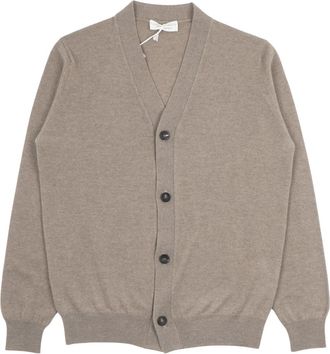 FILIPPO DE LAURENTIIS Homme, Pulls, Beige, Taille: 3XL Cardigan Boutonn&eacute;