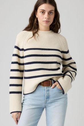 Levi's Frida Wool Crewneck Sweater - Damen - Wei&szlig; / Wei&szlig;