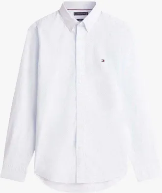 Tommy Hilfiger Chemise &agrave; motifs bleue