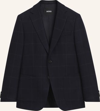 HUGO BOSS Sakko H-Hutson-2pp-263 Slim Fit blau