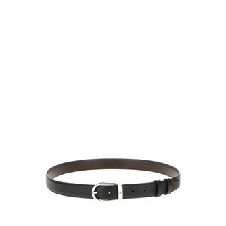 Montblanc Montblanc, Homme, Accessoires, Noir, Taille: ONE Size Ceinture r&eacute;versible en cuir Horseshoe