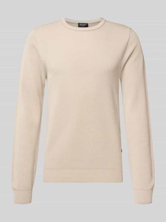 Maerz Strickpullover mit Rundhalsausschnitt