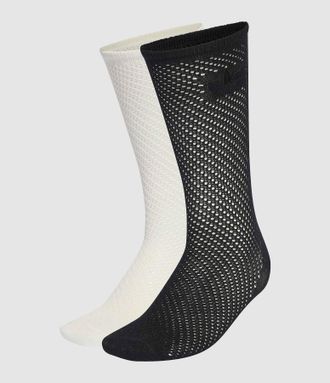 adidas Chaussettes Crochet Cr S 2P Off White/Black