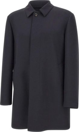 Corneliani Homme, Manteaux, Bleu, Taille: M Manteau Sportswear