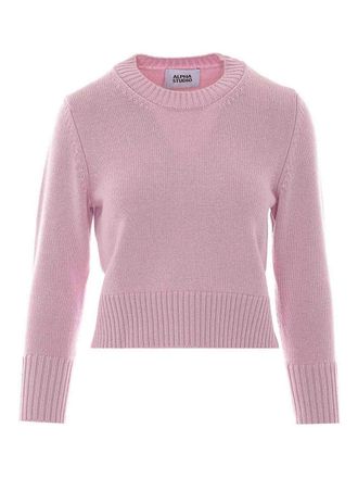 Alpha Studio Pull Col Rond - Rose