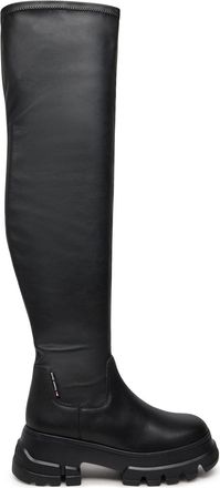 Tommy Jeans Stiefel Tommy Jeans Tjw Lightweight Otk Boot EN0EN02634 Schwarz