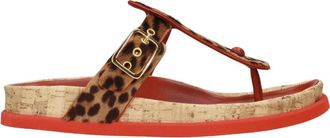 Premiata Femme, Chaussures, Brun, Taille: 40 EU Sandales &agrave; bride en cuir fa&ccedil;on poulain