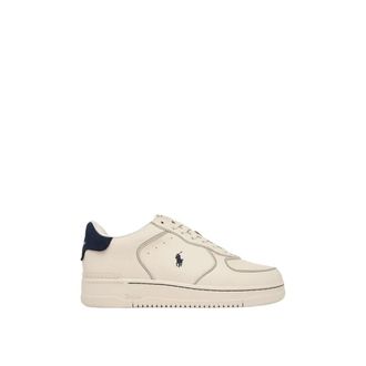 Polo Ralph Lauren Masters Court Ledersneaker - - Shoes - Herren - Wei&szlig; - 43 EU
