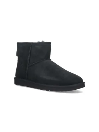 UGG Mens Boots Black Upper: Twinface