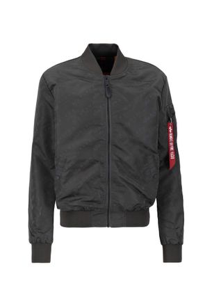 Alpha Industries MA-1 Light Weight Allover Print Rainbow Reflective Bomber Jacket