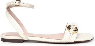 Coccinelle Femme, Chaussures, Blanc, Taille: 38 EU Sandales Plates