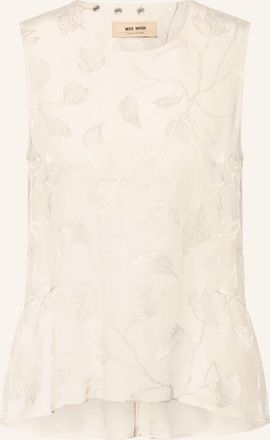 Mos Mosh Mos Mosh Jacquard-Top Mmixo weiss