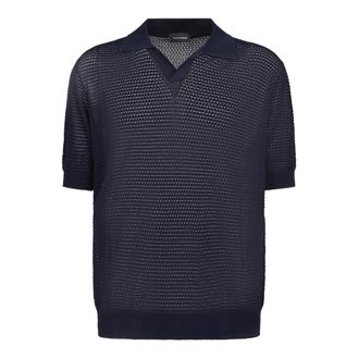 Tagliatore Polo Shirt - - Tops - Herren - Blau - M